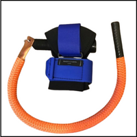 GRASPING CUFF - BLUE ON BLACK – Handi Accessories